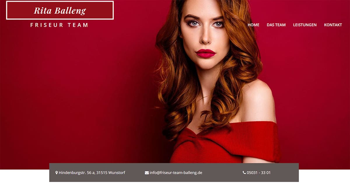Willkommen beim Friseur-Team Rita Balleng in Wunstorf